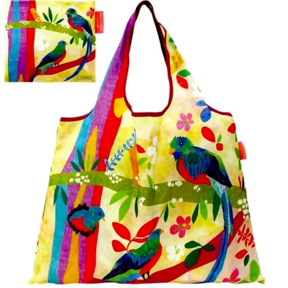 Designers Japan | Bags | Reusable Shopping Eco Tote Bag Yellow Paradise ...